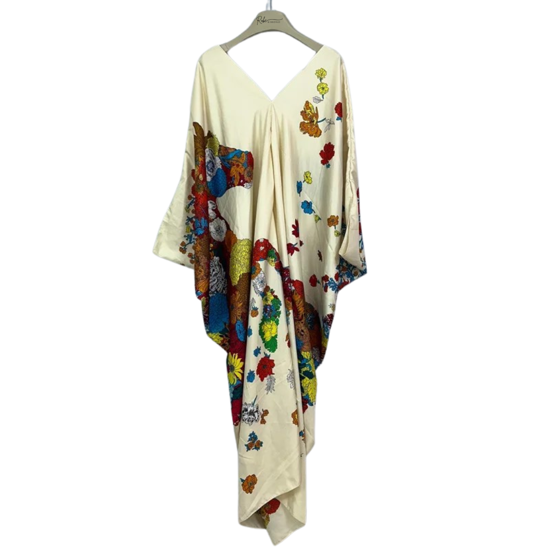 Opulent Dusk Kaftan Dress – Robe Kimono