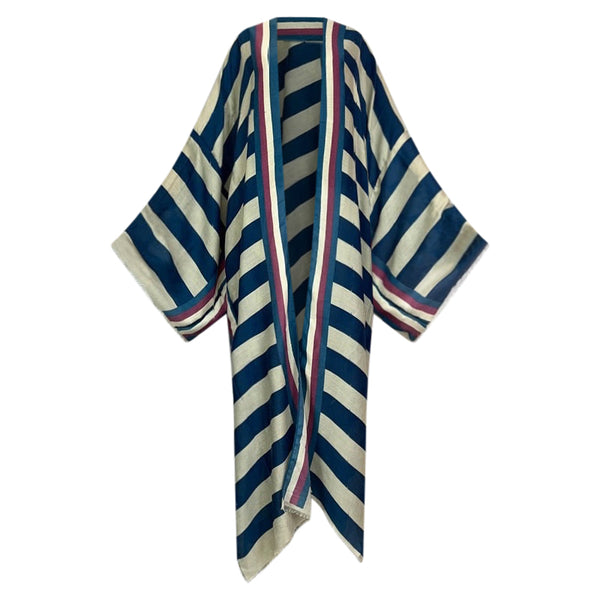 Timeless Chic Striped Kimono – Robe Kimono