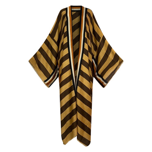 Timeless Chic Striped Kimono – Robe Kimono