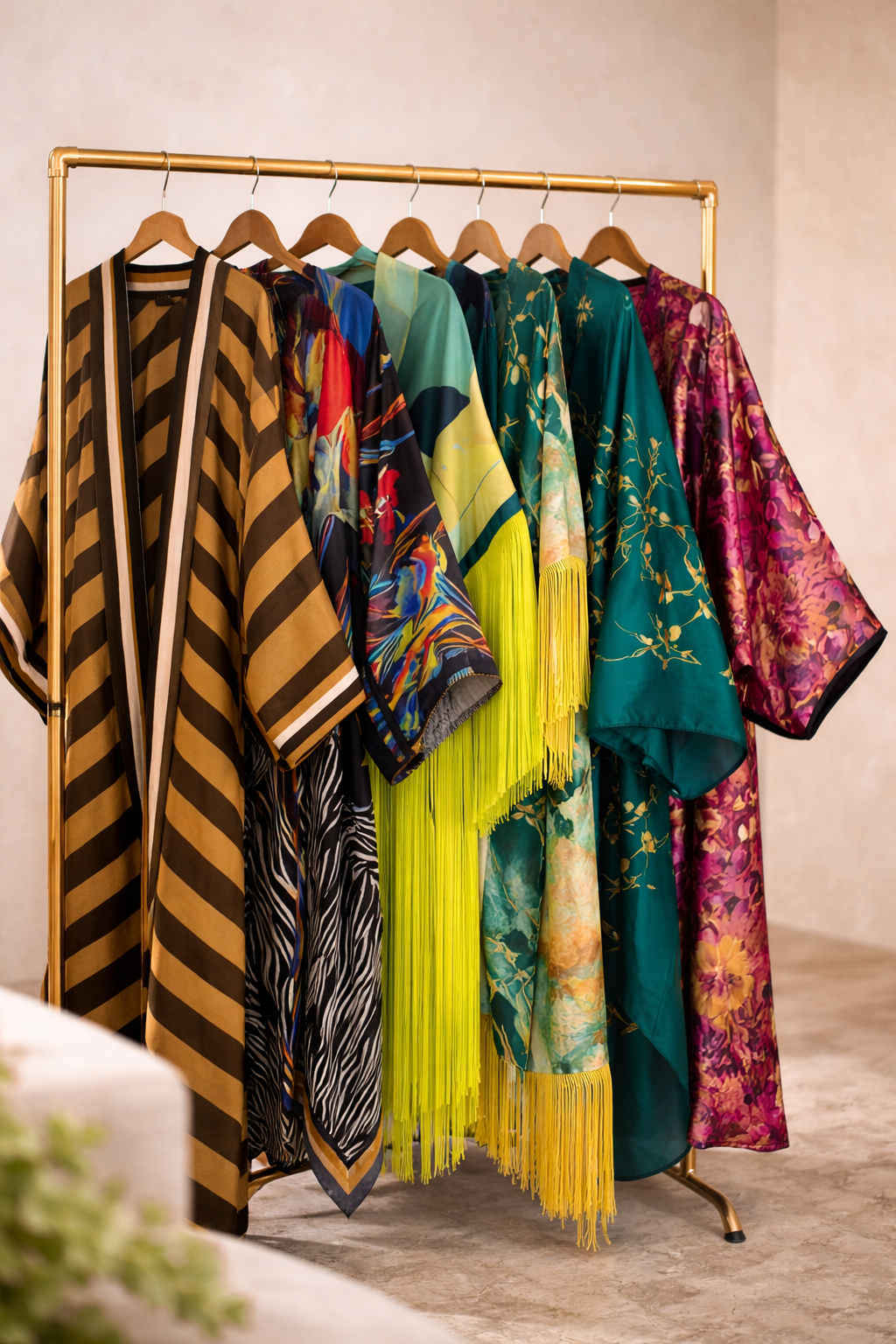 Hermosos kimonos y vestidos caftán: tallas S a 4XL | Bata kimono – Robe ...