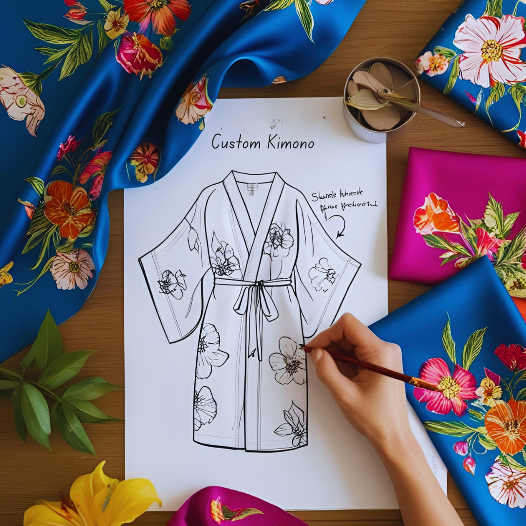 Custom Kimono – Your Design, Your Style – Robe Kimono