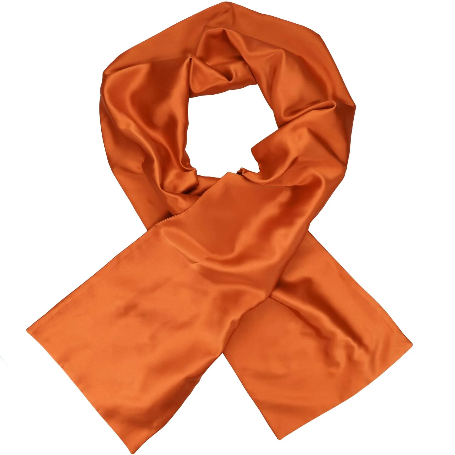 Orange Silk Sash Belt – Robe Kimono